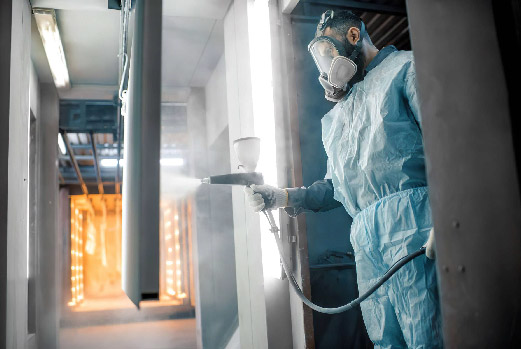 Industrial Spray Painting